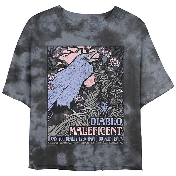Disney's Villains Juniors' Maleficent Too Much Evil Tee