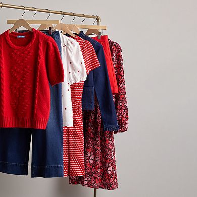 Women's Draper James Ruffle Denim Jacket