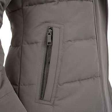 Women's Nine West Heavyweight Faux-Down Puffer Parka