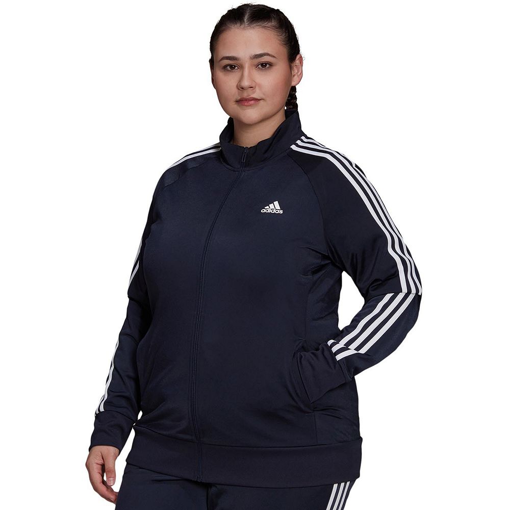 Plus Size adidas Essential Tricot Track Jacket