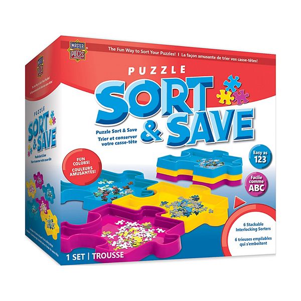 Masterpieces Puzzles Sort & Save Puzzle Piece Containers