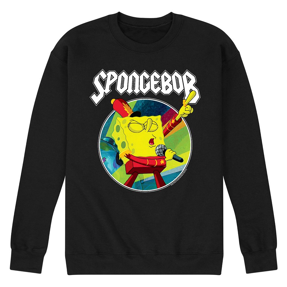 Men's SpongeBob SquarePants Rock Show Sweatshirt