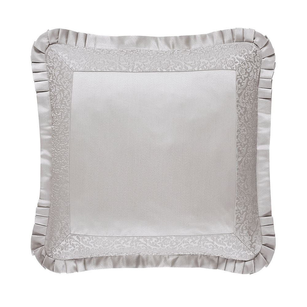 Five Queens Court Lambert Silver Euro Sham
