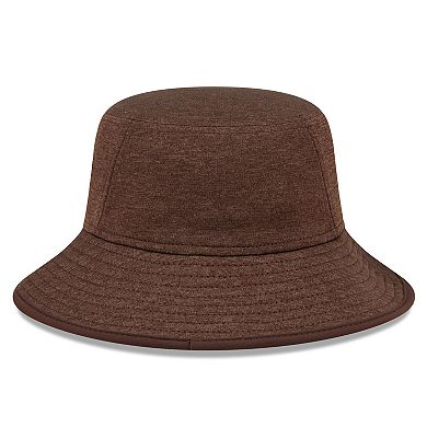 Men's New Era Heather Brown Cleveland Browns Bucket Hat