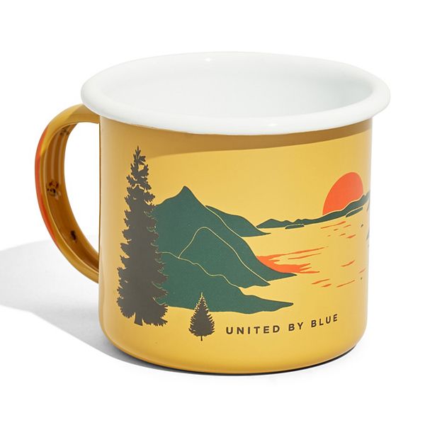 United By Blue Enamel Mug