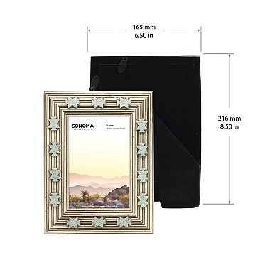 Sonoma Goods For Life® Sanded Powder Geometric Picture Frame