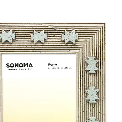 Sonoma Goods For Life® Sanded Powder Geometric Picture Frame