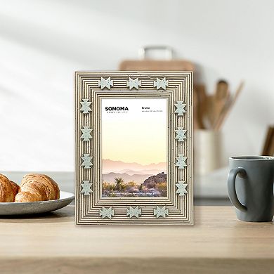 Sonoma Goods For Life® Sanded Powder Geometric Picture Frame