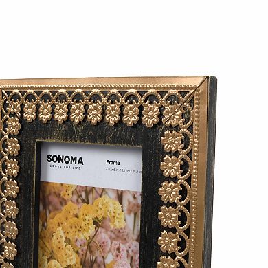 Sonoma Goods For Life® Metal Lace Applique Picture Frame