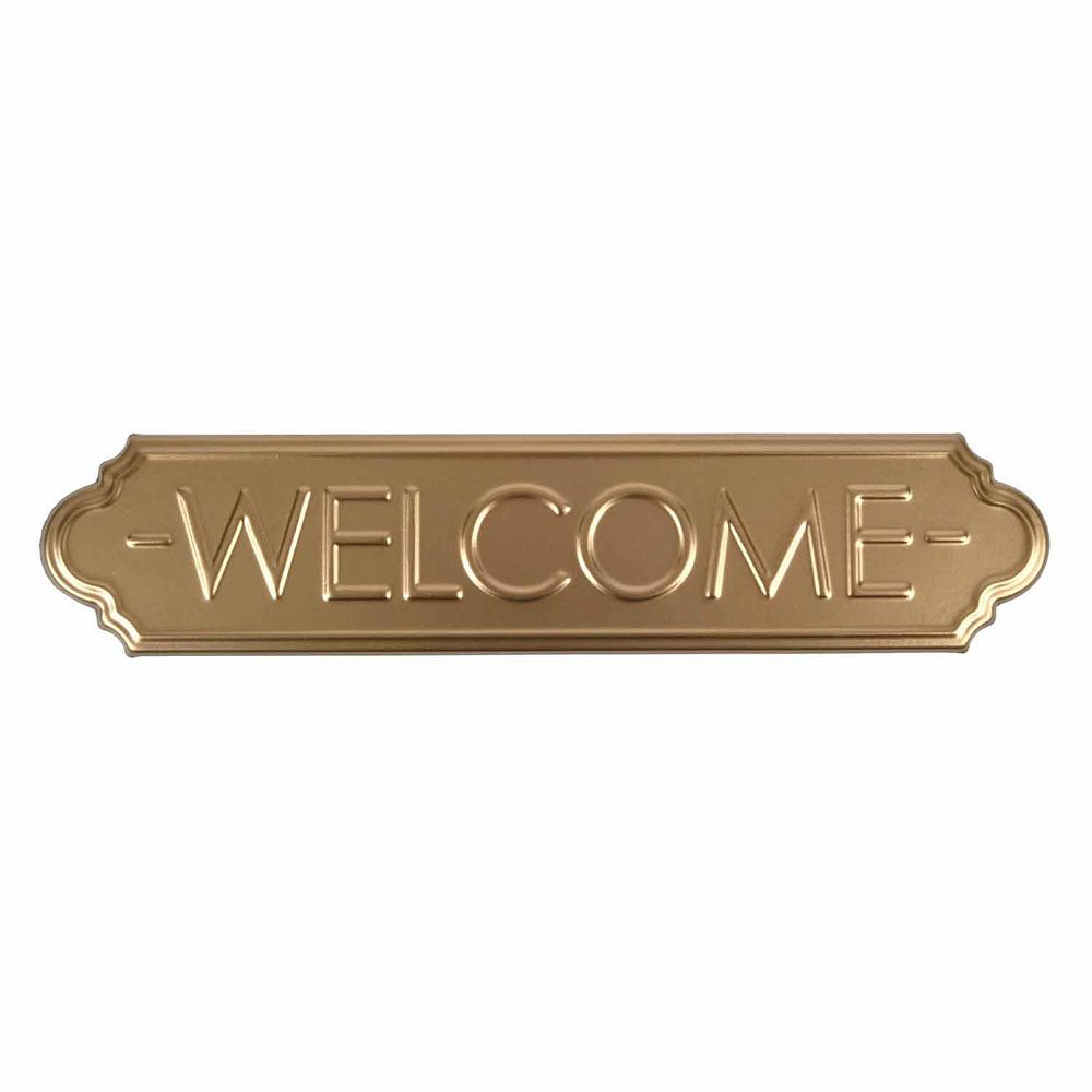 Sonoma Goods For Life® Embossed "Welcome" Metal Wall Sign
