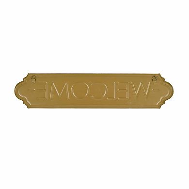 Sonoma Goods For Life® Embossed "Welcome" Metal Wall Sign