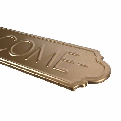 Sonoma Goods For Life® Embossed "Welcome" Metal Wall Sign