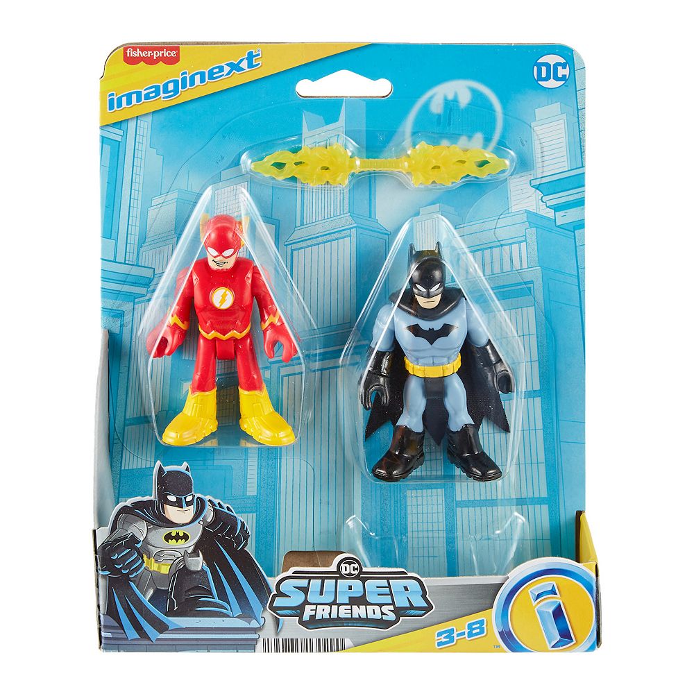Fisher Price IMAGINEXT DC Super Friends Batman The Flash Figure Set