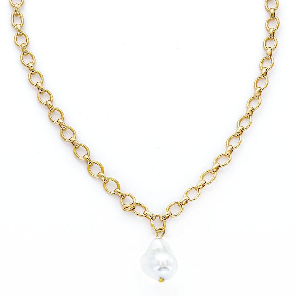 PANNEE BY PANACEA Simulated Pearl Pendant Necklace
