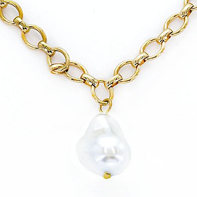 PANNEE BY PANACEA Simulated Pearl Pendant Necklace