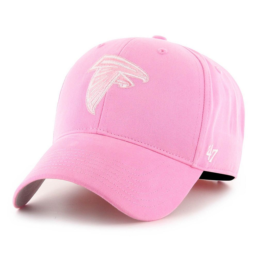 Girls Youth '47 Pink Atlanta Falcons Rose MVP Adjustable Hat
