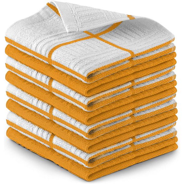 Zulay Kitchen Absorbent Kitchen Towels Cotton