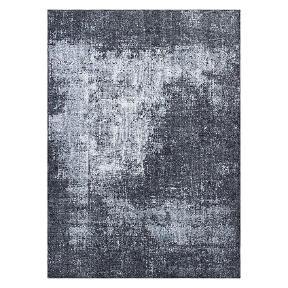 World Rug Gallery Contemporary Distressed Abstract Machine Washable ...
