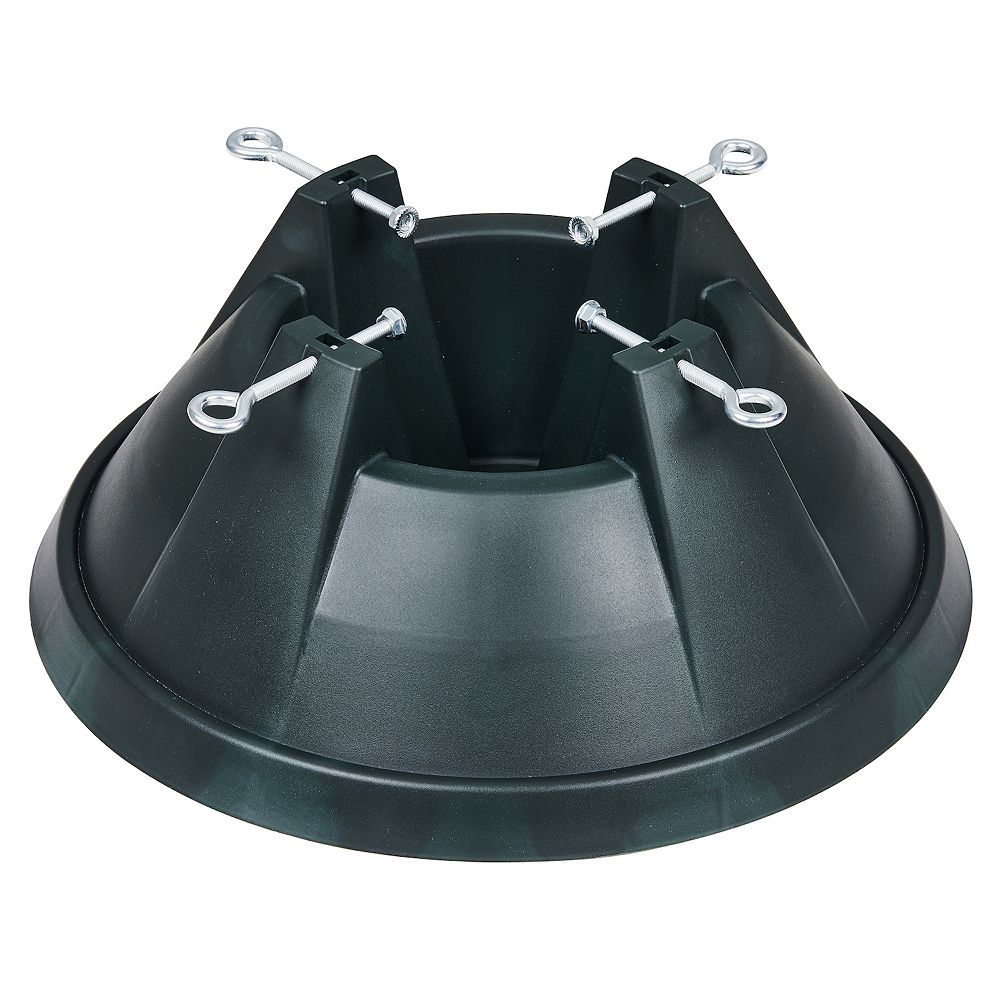 Green Live Christmas Tree Stand - For Trees up to 8ft Tall