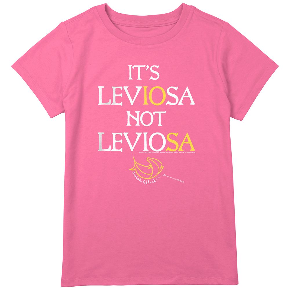 Girls 7-16 Harry Potter It's LevIOsa Not LevioSA Graphic Tee