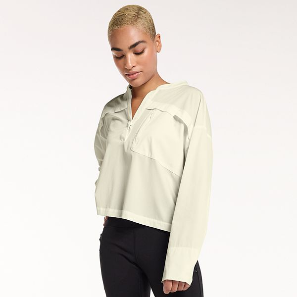 Women's FLX Woven Popover Top