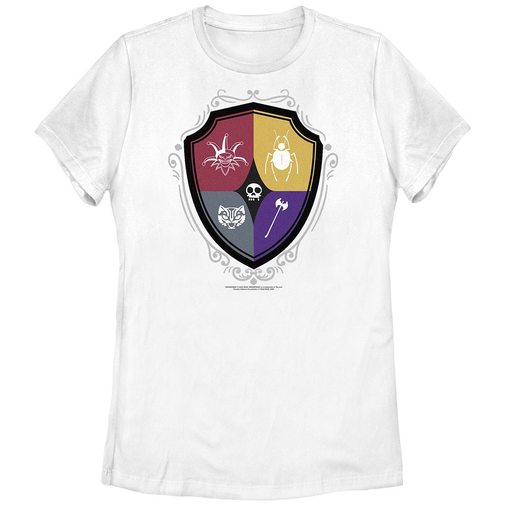 Juniors' Wednesday Logos Competition Crest Tee