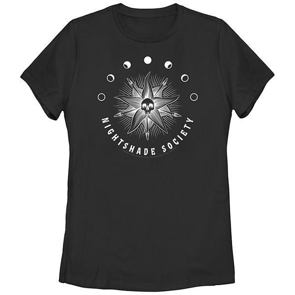 Juniors' Wednesday Nightshade Society Logo Tee