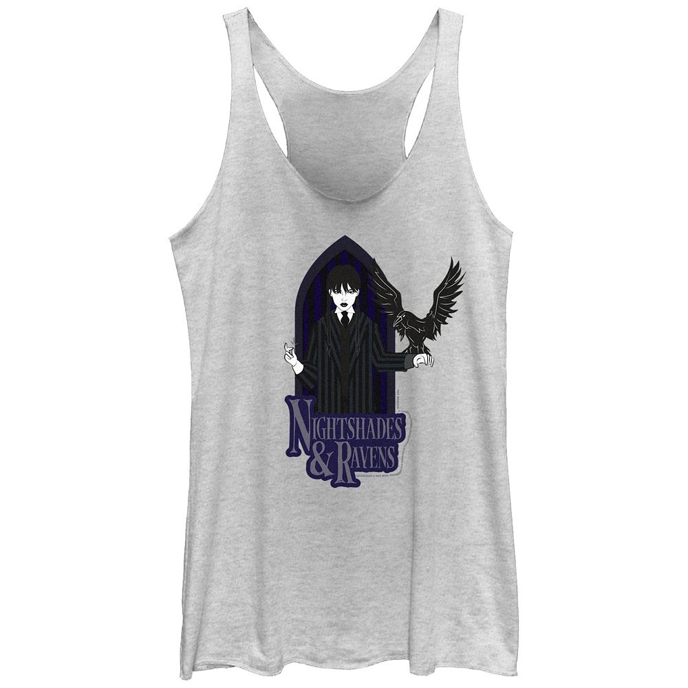 Juniors' Wednesday Nightsades And Ravens Tank Top