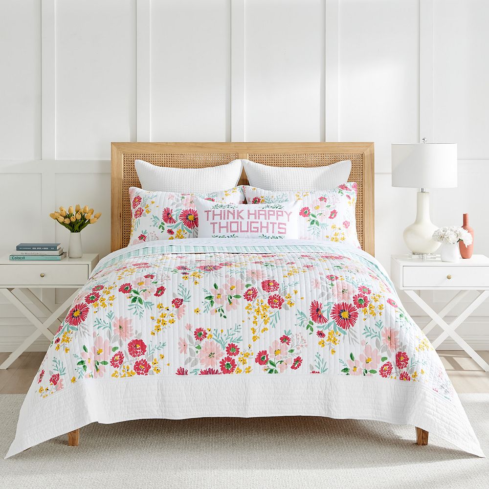 Draper James Adella Reversible Quilt Set with Shams