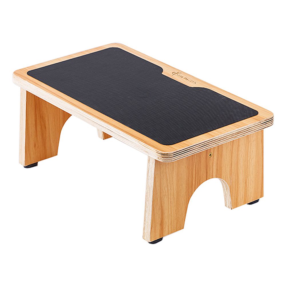 Sturdy Wooden Portable One Step Stool Support Up To 300lb