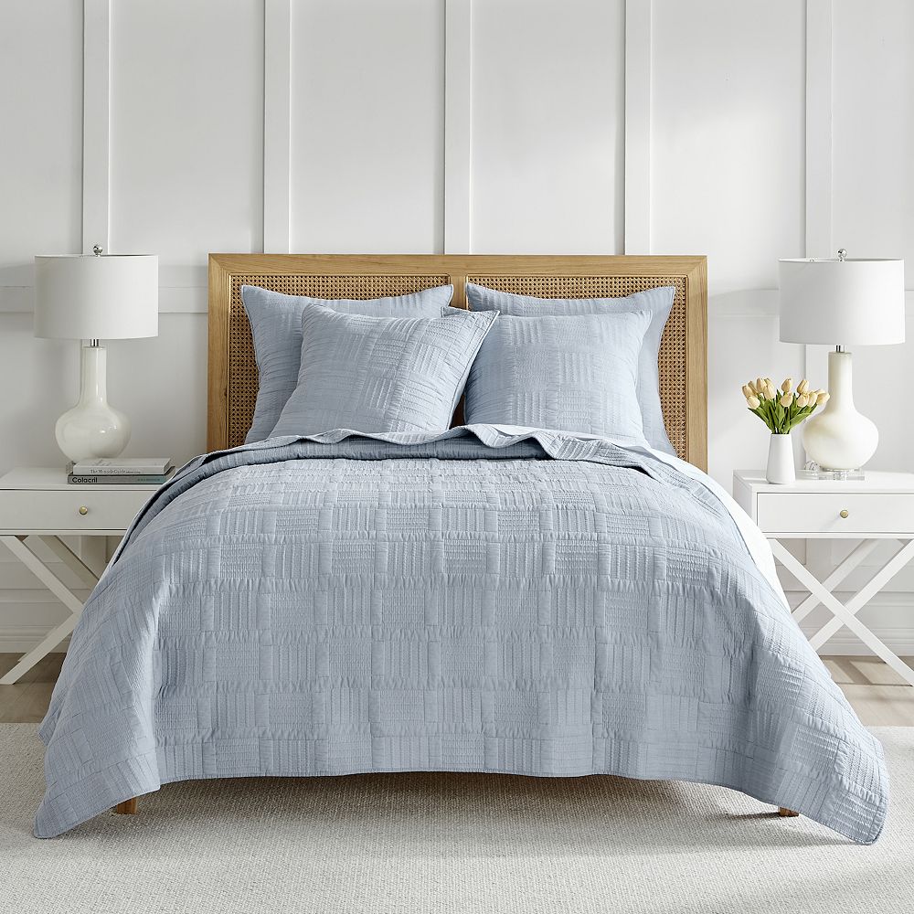 Draper James Clarise Chambray Coverlet or Sham