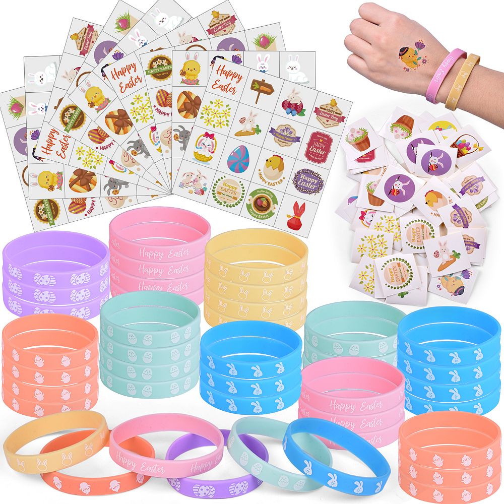 Silly Slap Bracelets 72 Piece Party Pack