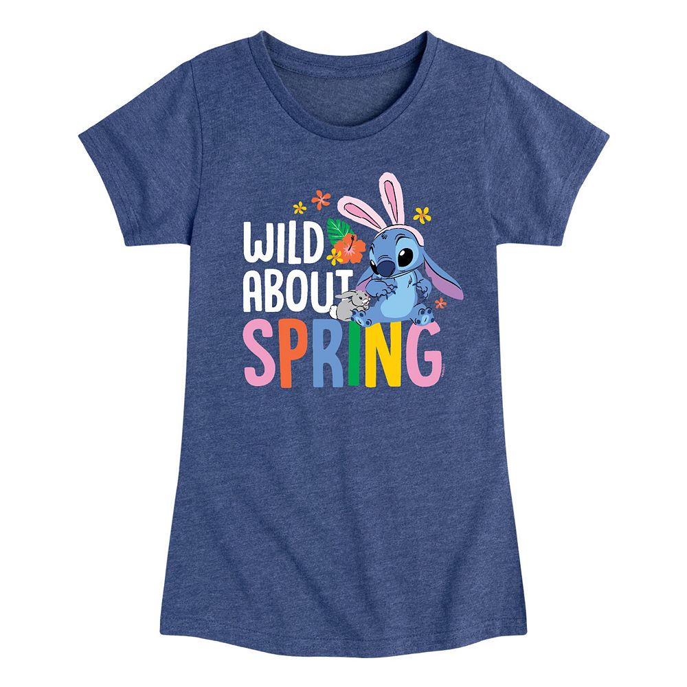 Disney's Lilo & Stitch Girls 7-16 Wild Spring Graphic Tee