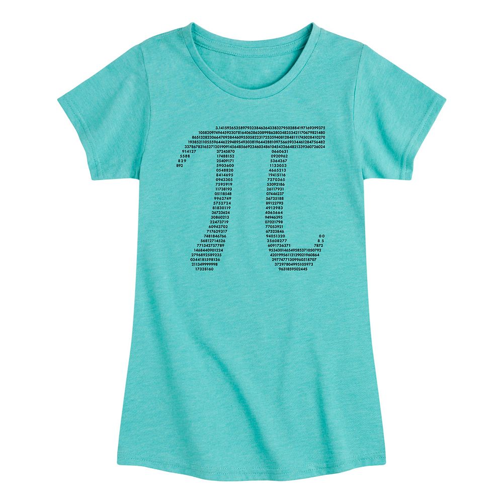 Girls 7-16 Pi Day Tee