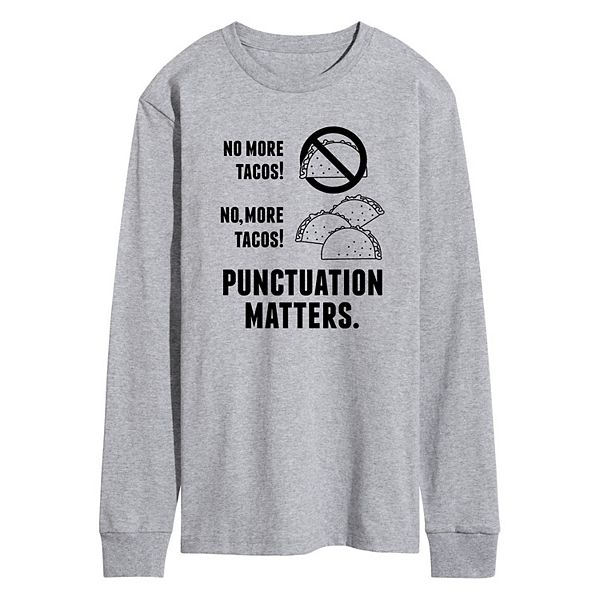 Men's Punctuation Matters Tee