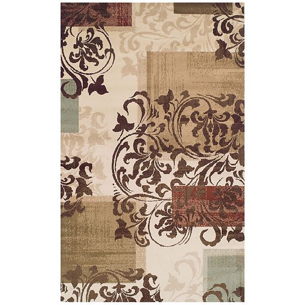 Superior Storyville Scroll Transitional Indoor Area Rug