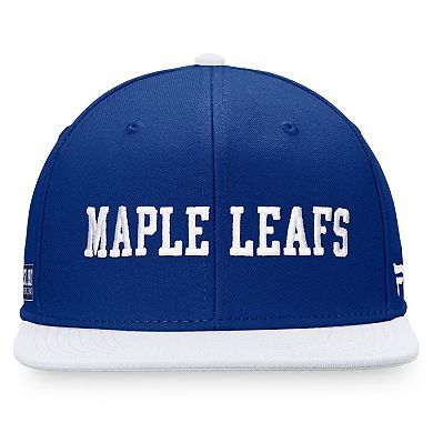 Men's Fanatics Branded Blue/White Toronto Maple Leafs Iconic Color ...