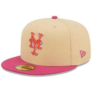 Men's New Era Orange/Pink New York Mets 2015 World Series Mango Passion ...