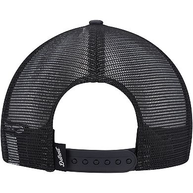 Men's New Era Black Detroit Tigers Repeat A-Frame 9FIFTY Trucker ...