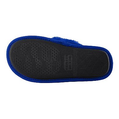 Women's FOCO Royal Kentucky Wildcats Two-Tone Crossover Faux Fur Slide ...
