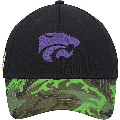 Men's Nike Black/Camo Kansas State Wildcats Veterans Day 2Tone Legacy91 ...