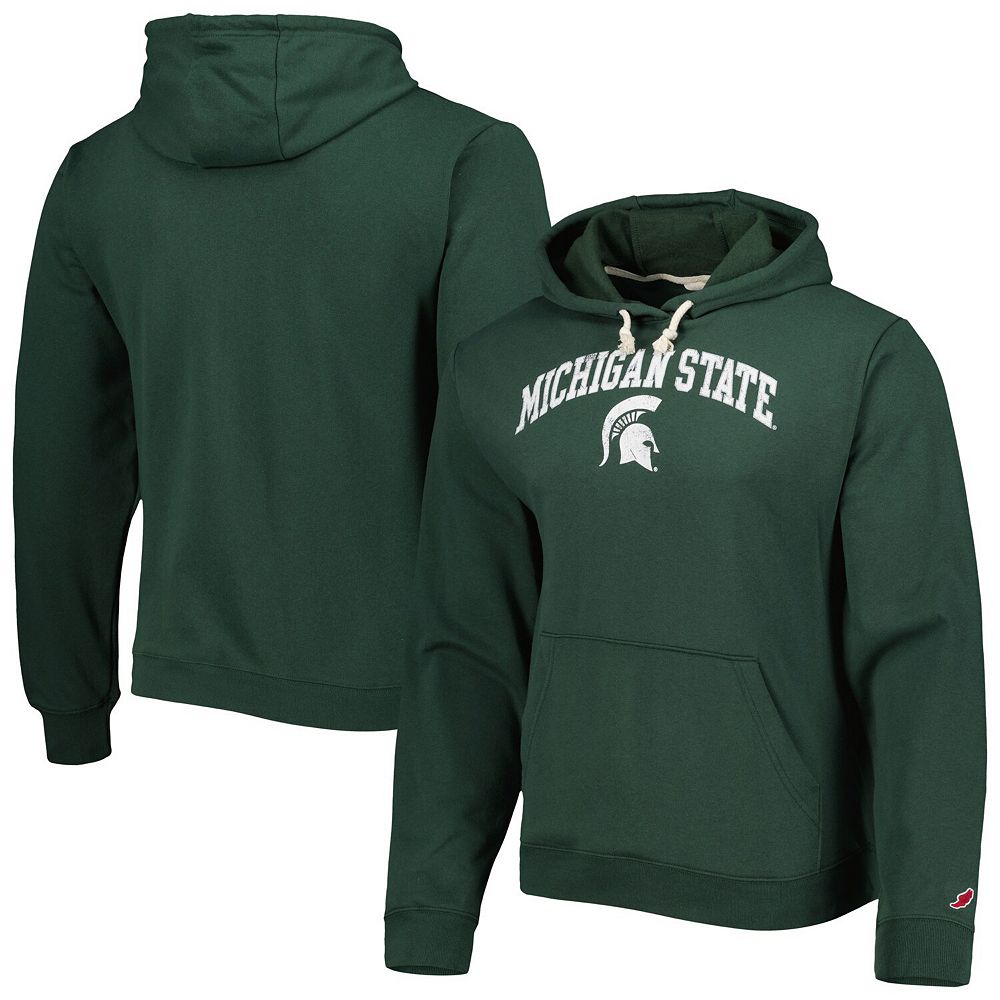 Men's League Collegiate Wear Green Michigan State Spartans Arch ...