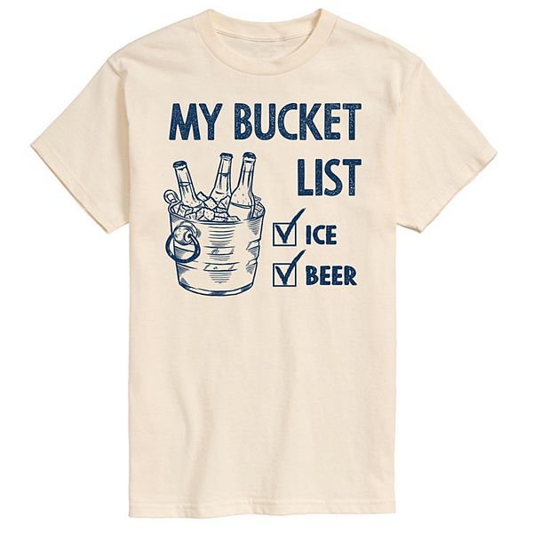 Men's Bucket List Tee
