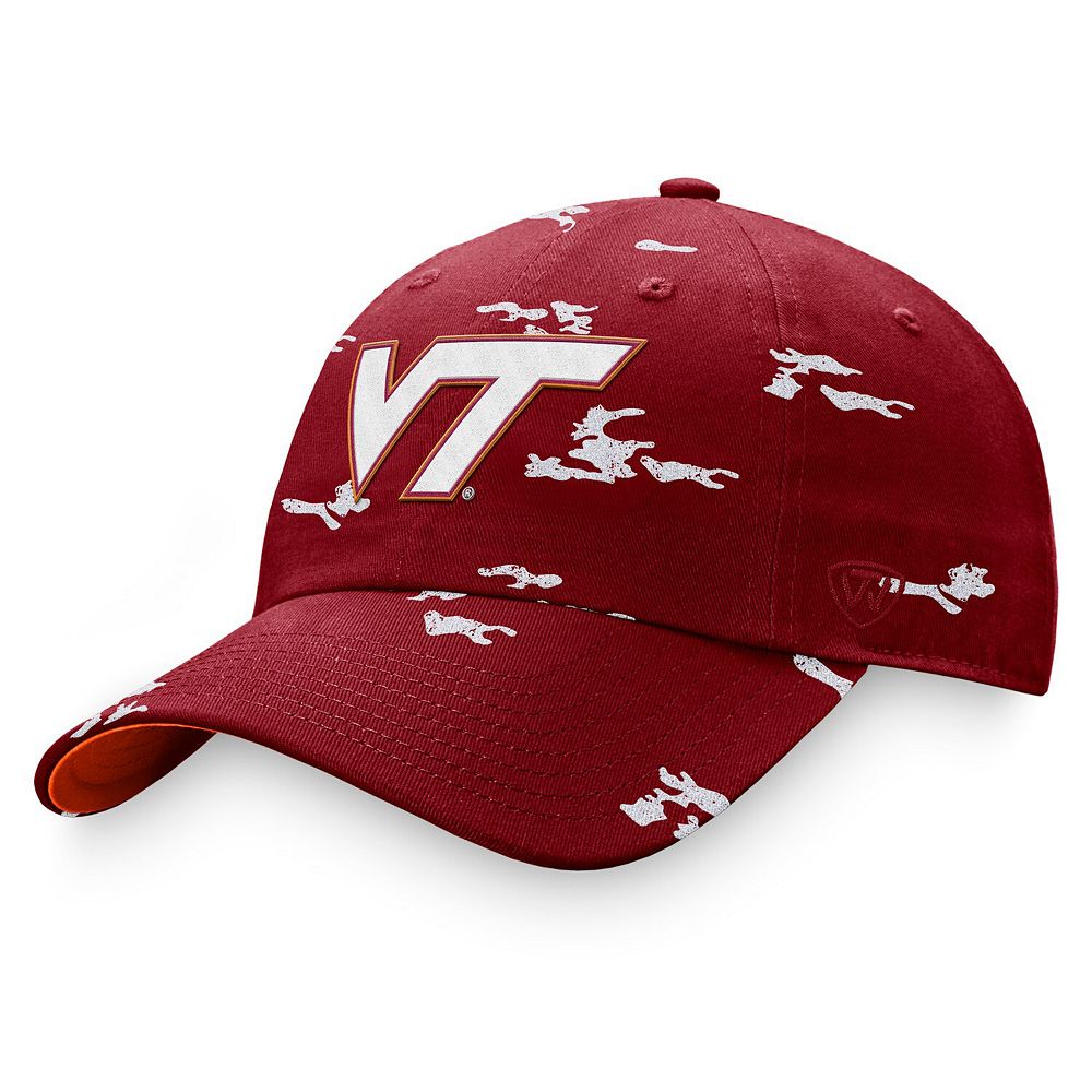 Women's Top of the World Maroon Virginia Tech Hokies OHT Military ...