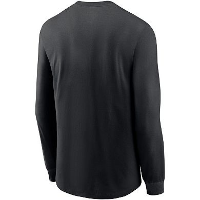 Men's Nike Black Washington Commanders Team Slogan Long Sleeve T-Shirt