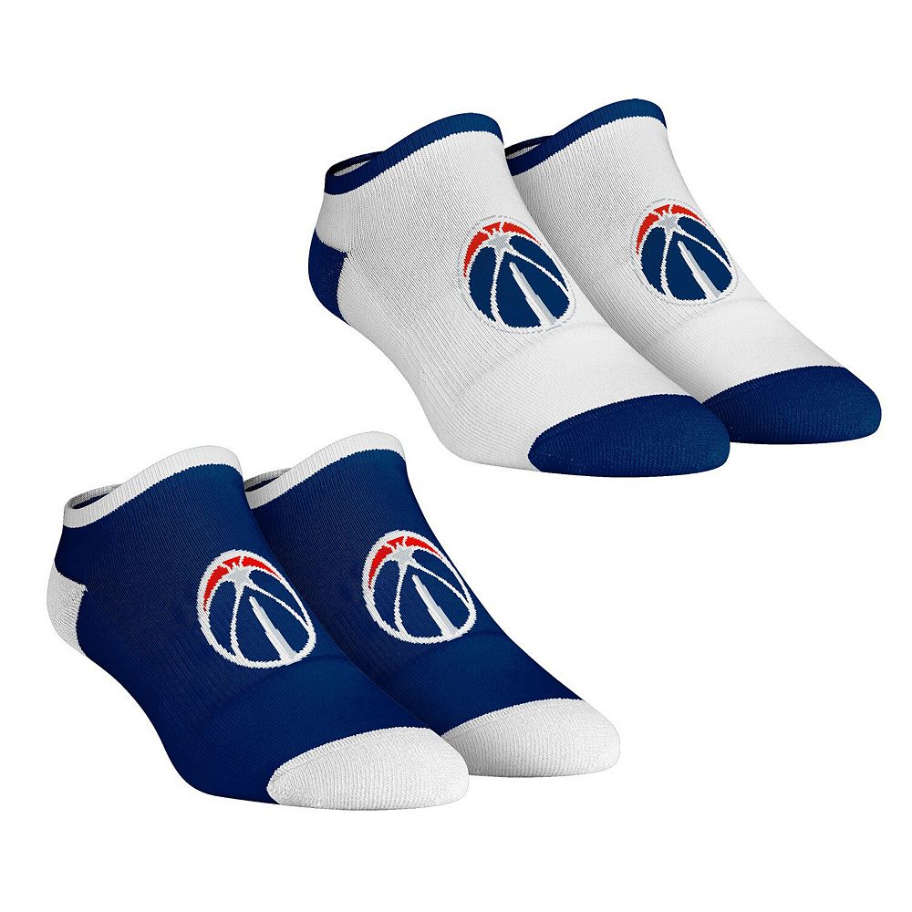 Women's Rock Em Socks Washington Wizards Core Team 2-Pack Low Cut Ankle ...