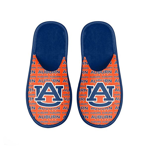 Men's FOCO Auburn Tigers Scuff Logo Slide Slippers