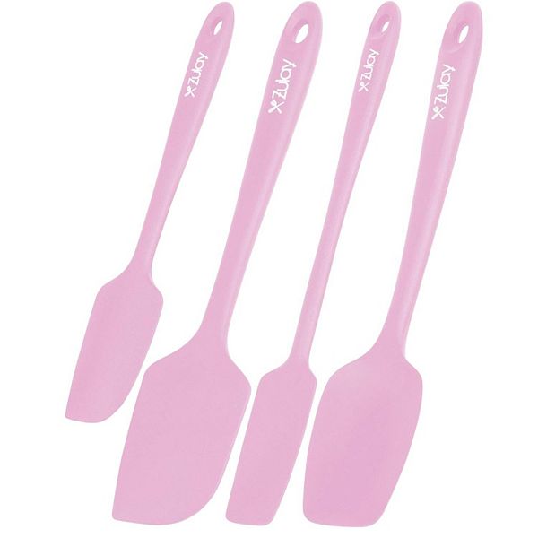 Zulay Kitchen 4pcs Silicone Spatula Set