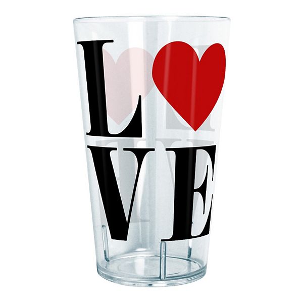 Love Heart Logo Tritan Tumbler
