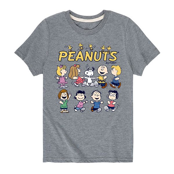 Boys 8-20 Peanuts Characters Graphic Tee